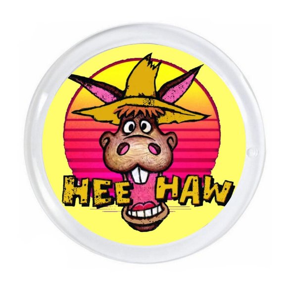 Art | Hee Haw Tv Show Magnet Big Round Almost 3 Inch Diameter With ...